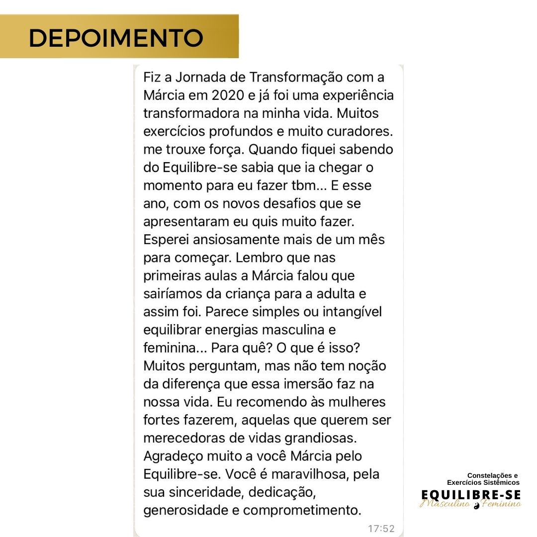 Equilibre-se – Marcia Consultora